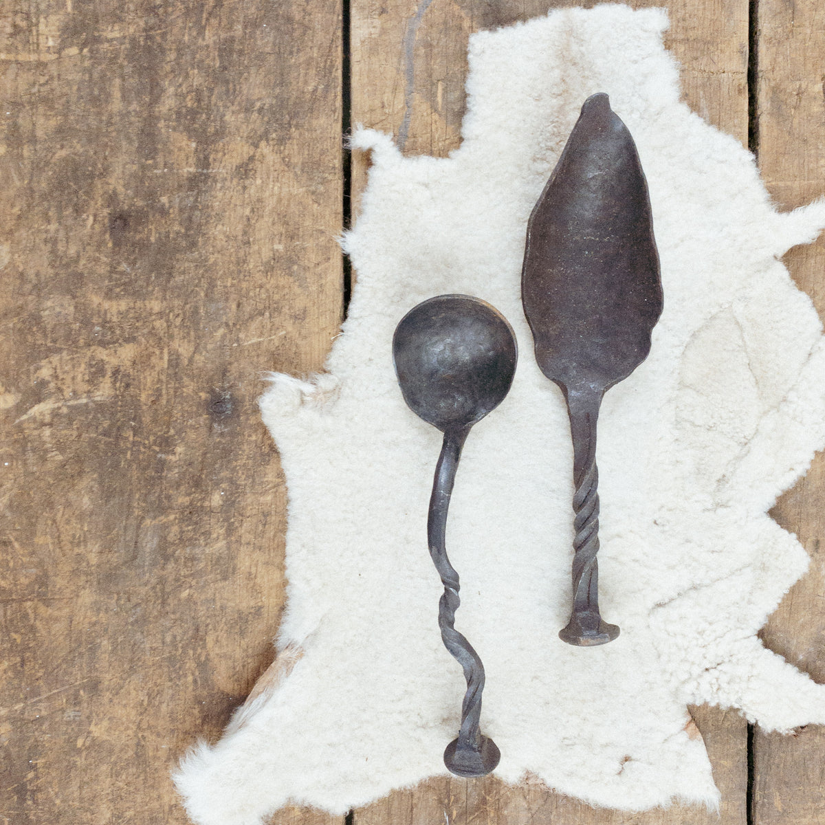 Hand Forged Serving Spoon | minnesotarust